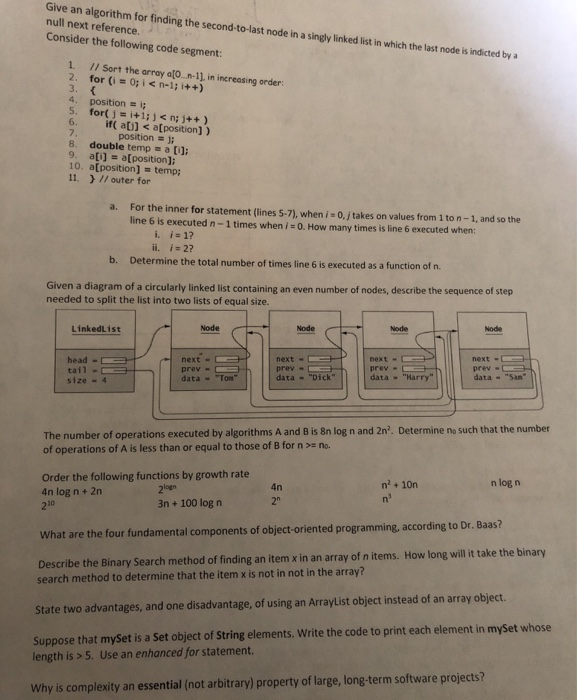 Complete the Step Count table by filling in values | Chegg.com