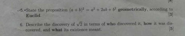 Solved State the proposition (a+b)2=a2+2ab+b2 | Chegg.com