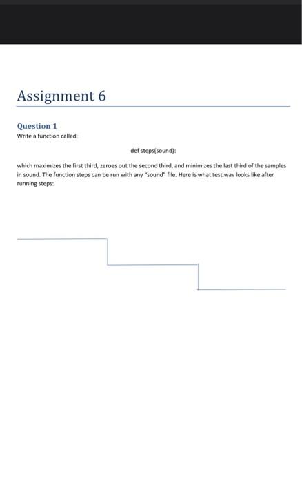 Solved def steps(seund): which maximizes the first third, | Chegg.com