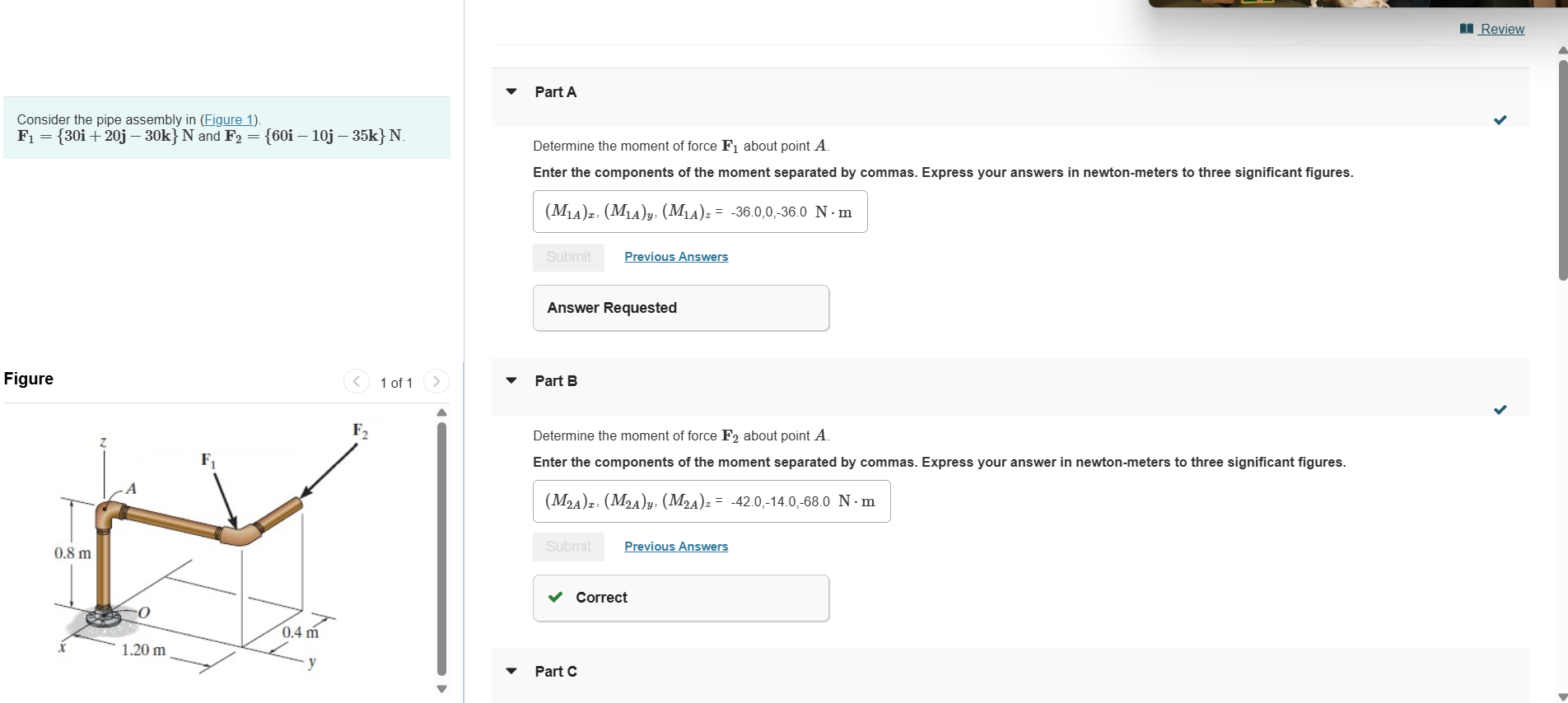 Solved Consider the pipe assembly | Chegg.com