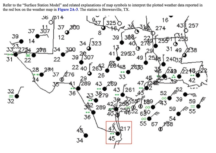 Solved Lzf3250 16 ( Refer to the "Surface Station Model" and | Chegg.com