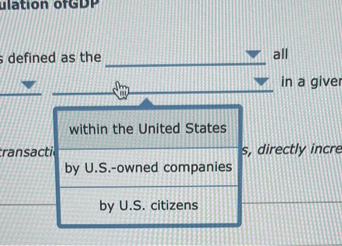 Solved 2. Activities included (and not included) in the | Chegg.com
