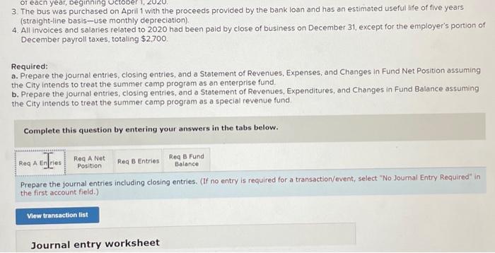 The City of Evansville operated a summer camp program | Chegg.com
