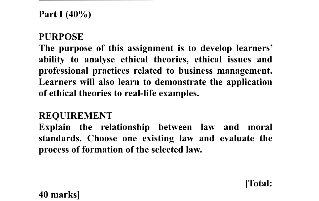 Solved Part I (40%)PURPOSEThe purpose of this assignment is | Chegg.com