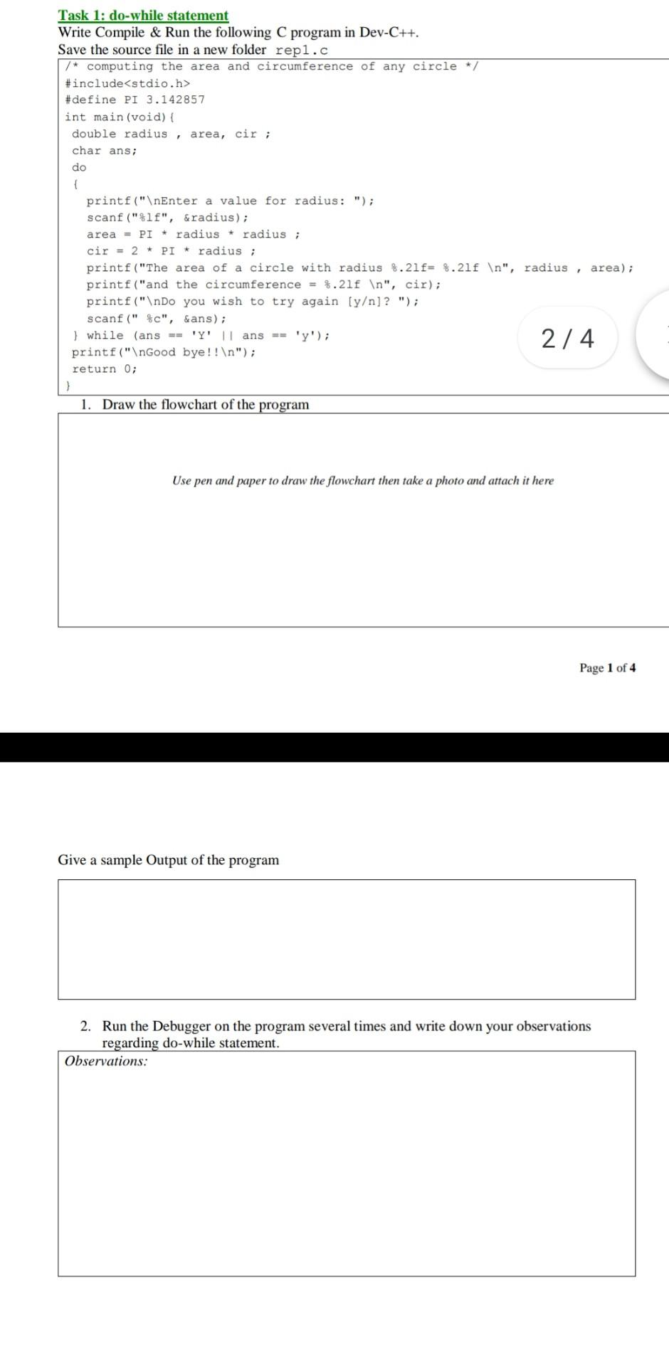 Solved Task 5: Check Prime The following C program asks the | Chegg.com