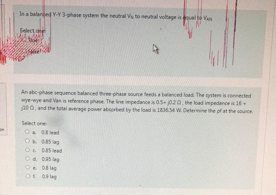 Solved An abc-phase sequence balanced three-phase source | Chegg.com