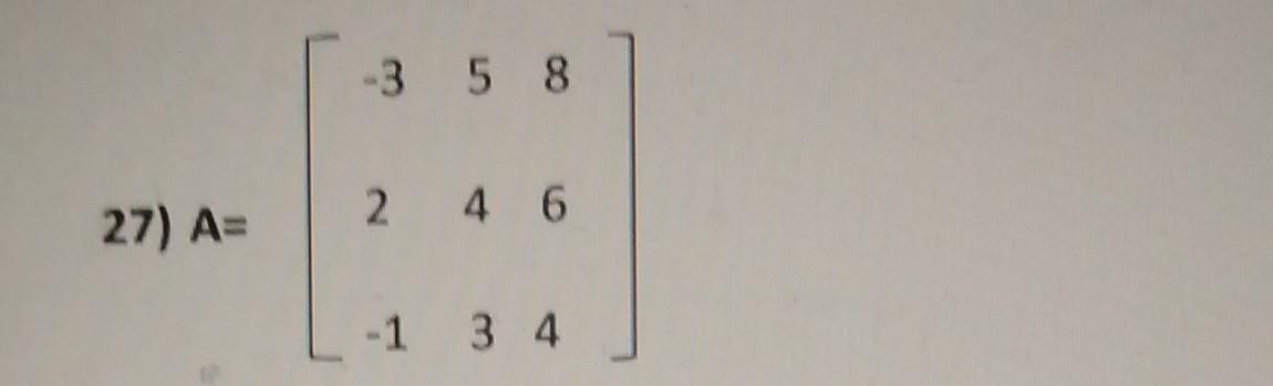 Solved Find the inverse matrix of the following matrices, | Chegg.com