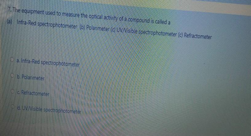 Solved 3. A dextrorotatory compound is one that rotates the | Chegg.com