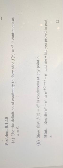 this is a real analysis course. any time a theorem or | Chegg.com