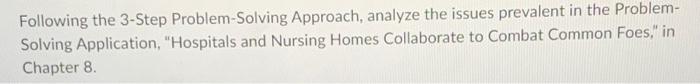 Solved Following the 3-Step Problem Solving Approach, | Chegg.com