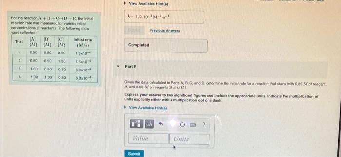 Solved View Available Hint(e) 6 12.10M Previous Answers For | Chegg.com
