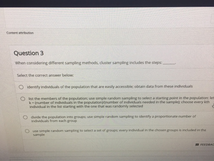 Solved Content attribution Question 3 When considering | Chegg.com