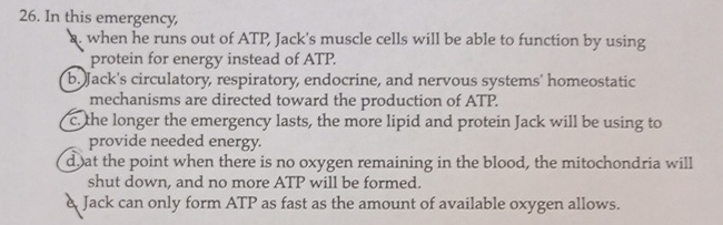Solved In this emergency,&. ﻿when he runs out of ATP, Jack's | Chegg.com
