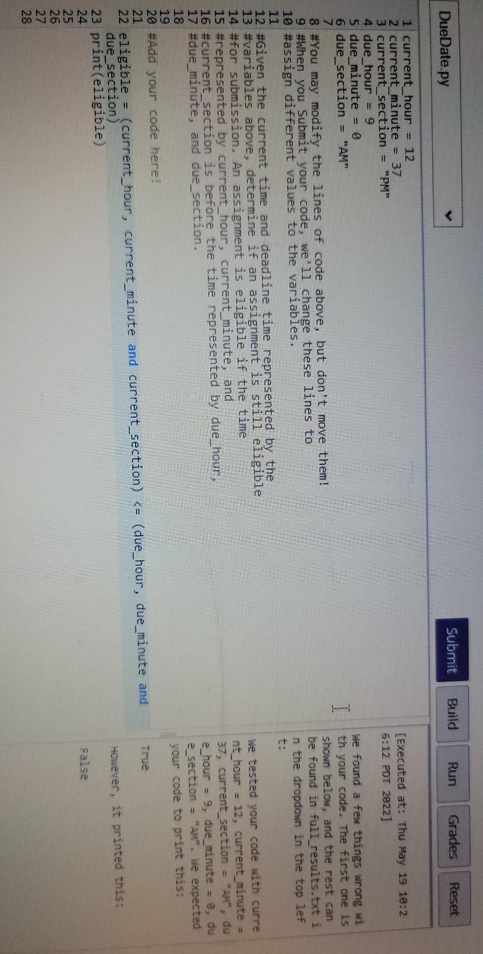 Solved Solve this problem without using "if", "elif" or | Chegg.com