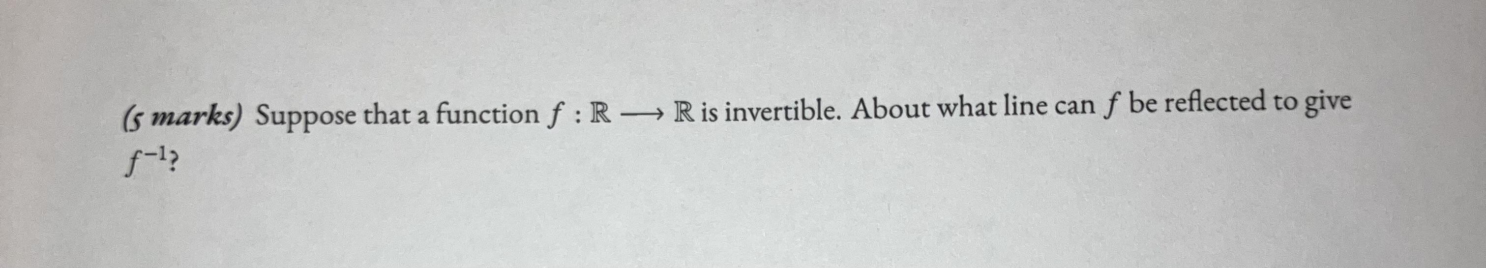 Solved Suppose that a function f:RlongrightarrowR is | Chegg.com