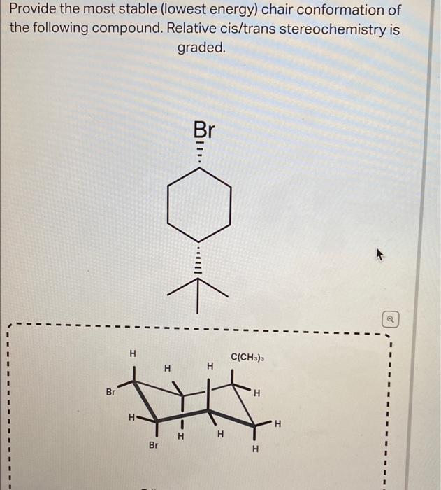 Solved Draw the chair flip of the following conformation. | Chegg.com