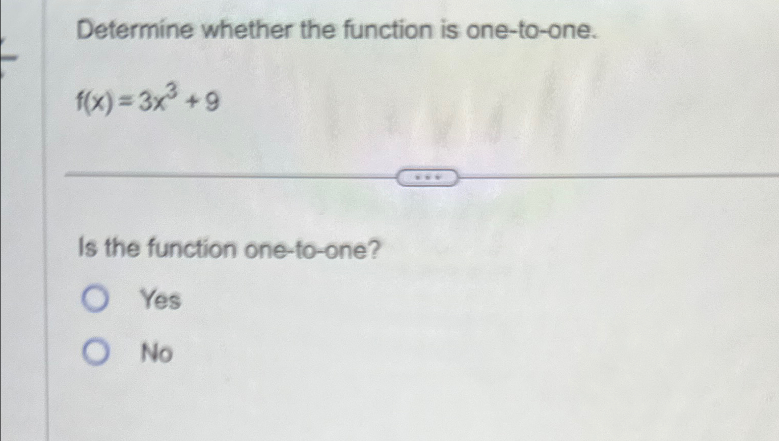 Determine whether the function is | Chegg.com