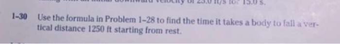 Solved 15.05 1-30 Use the formula in Problem 1-28 to find | Chegg.com