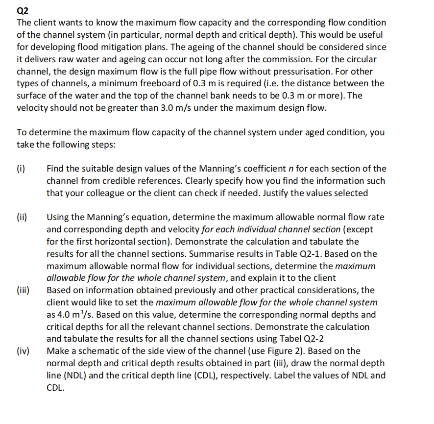 Q2 ﻿The client wants to know the maximum flow | Chegg.com