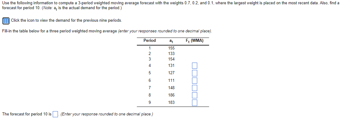 Solved Utilice la siguiente información para calcular un | Chegg.com
