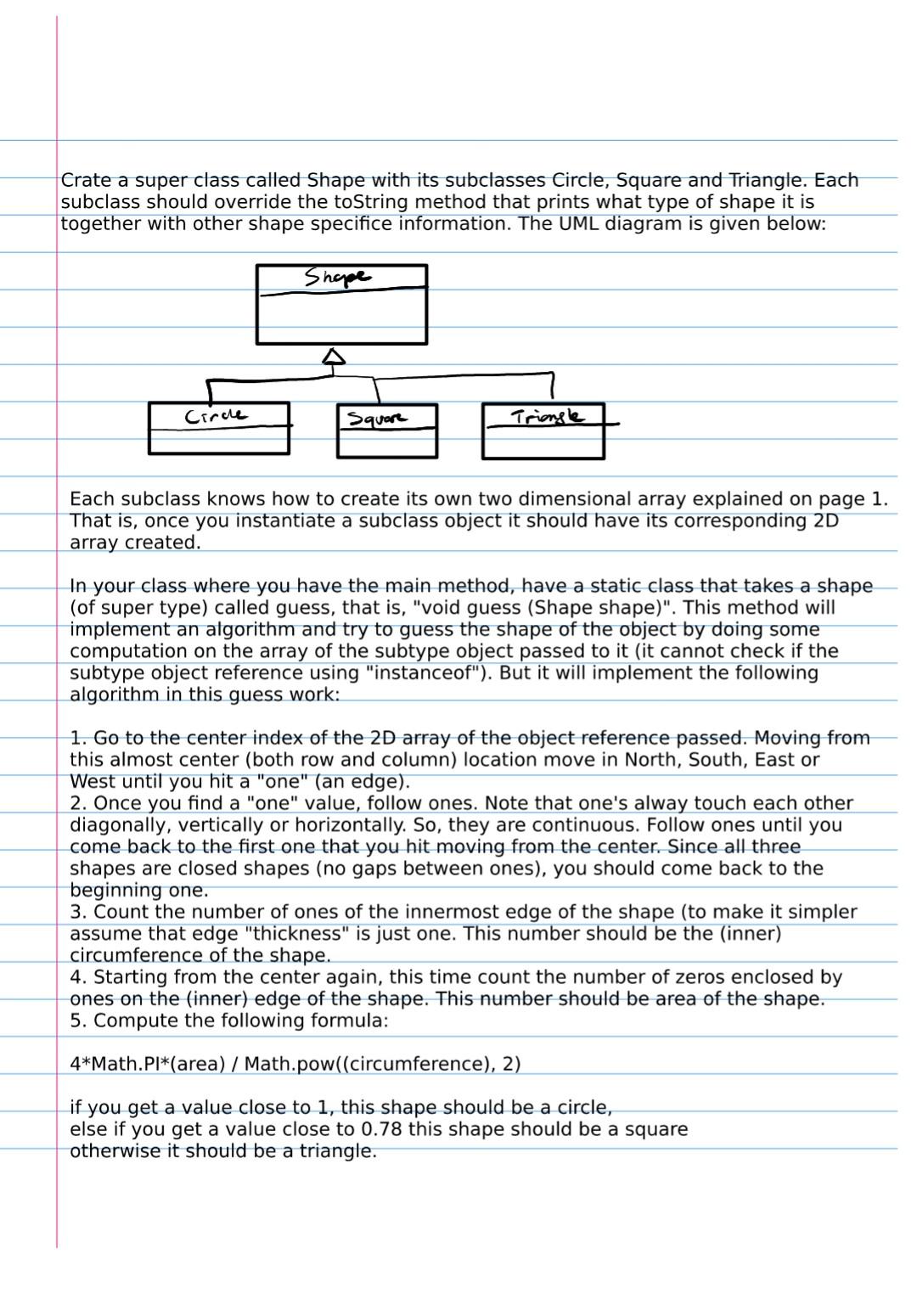 Solved Note: You will work individually on this programming | Chegg.com