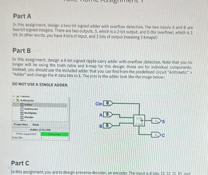 Take-home Assignment 1Part A In this assignment, | Chegg.com