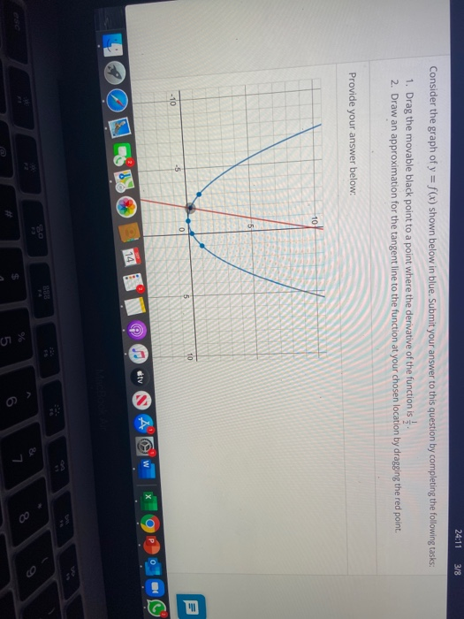 Solved 24:11 3/8 Consider the graph of y = f(x) shown below | Chegg.com