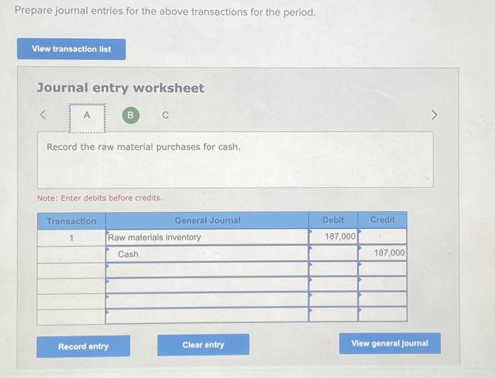 Solved Prepare journal entries for the above transactions | Chegg.com