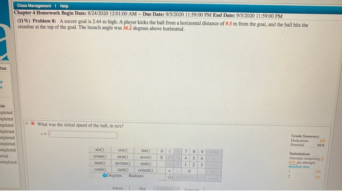 Solved Class Management Help Chapter 4 Homework Begin Date: | Chegg.com