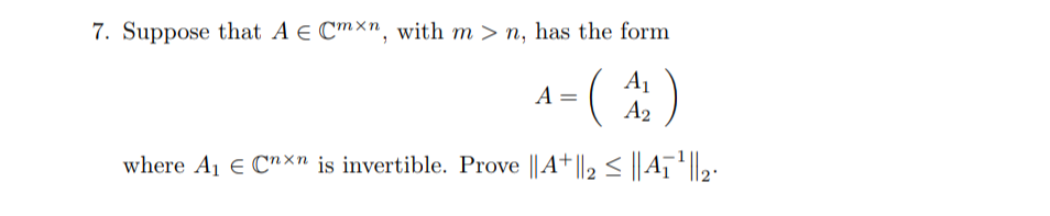 Solved Its Numerical linear algebra task.kindly give a | Chegg.com