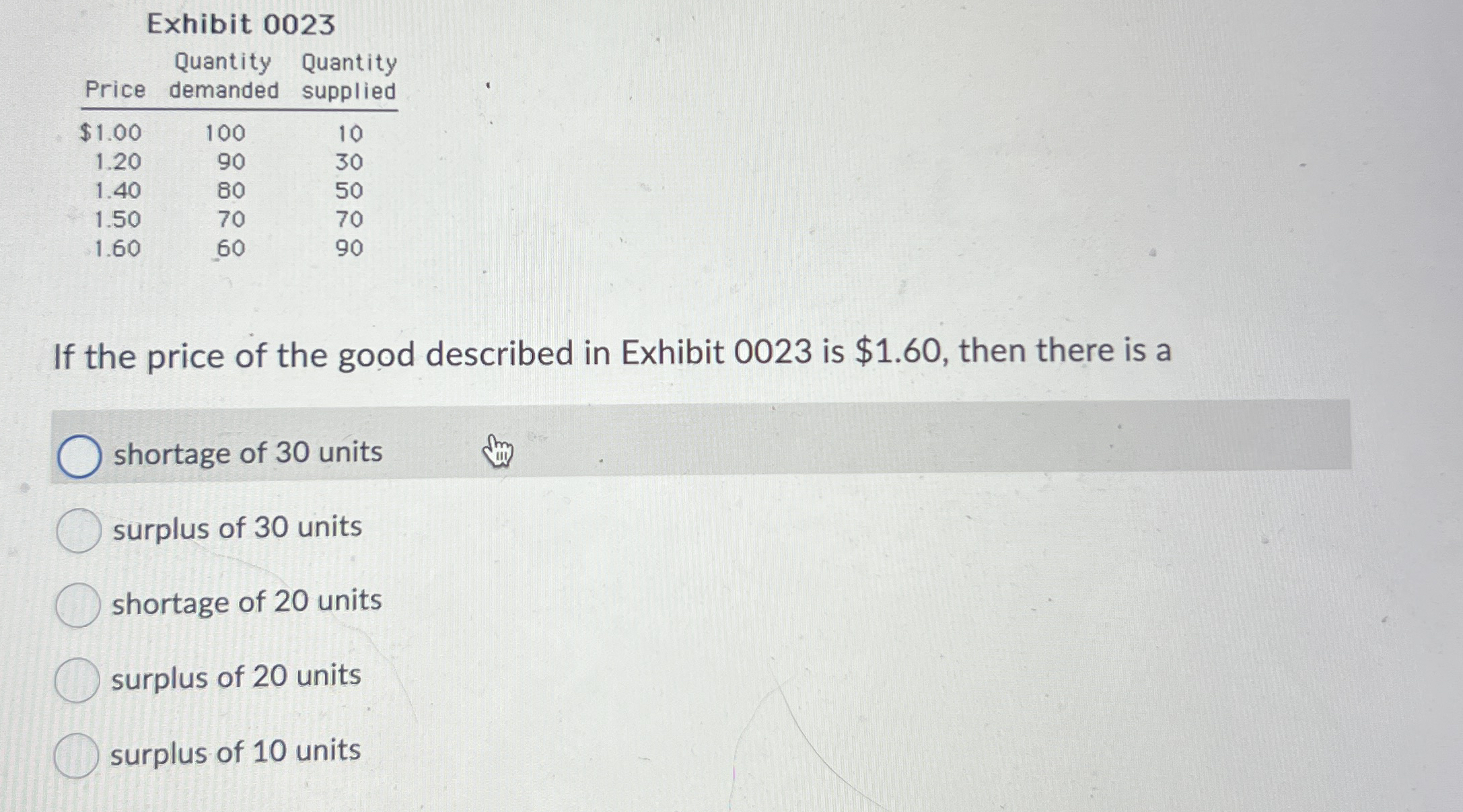 Solved \table[[\table[[Exhibit | Chegg.com