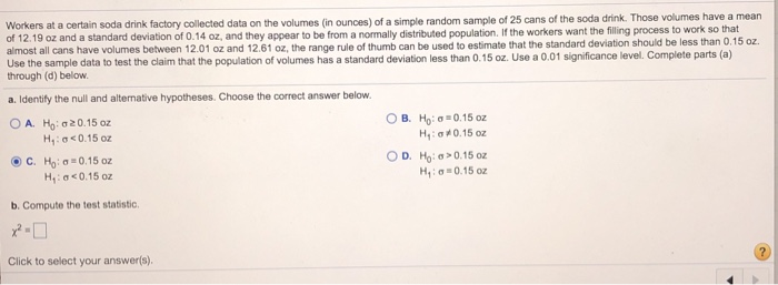 Solved the options for part d are 1. reject/ do not reject | Chegg.com