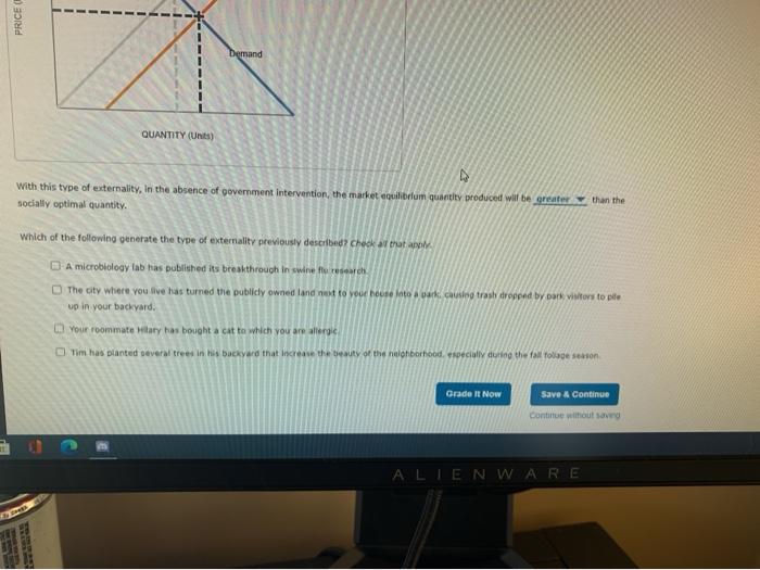 Solved 1. Externalities - Definition and examples An | Chegg.com