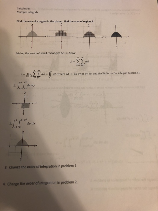 Solved Calculus in Multiple Integrals Find the area of a | Chegg.com