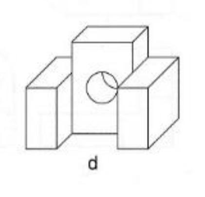 Solved draw all three orthographic views ( top, front and | Chegg.com