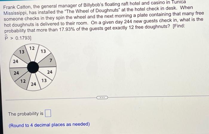 Solved Frank Catton, the general manager of Billybob's | Chegg.com