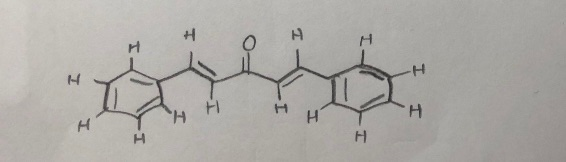 Solved IR spectrum of dibenzalacetone On the spectrum below, | Chegg.com