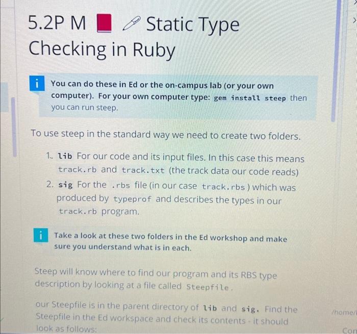 Solved i You can do these in Ed or the on-campus lab (or | Chegg.com