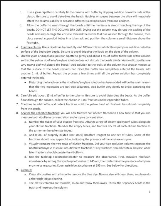 Unit 6 AS1: Assignment. Size exclusion | Chegg.com