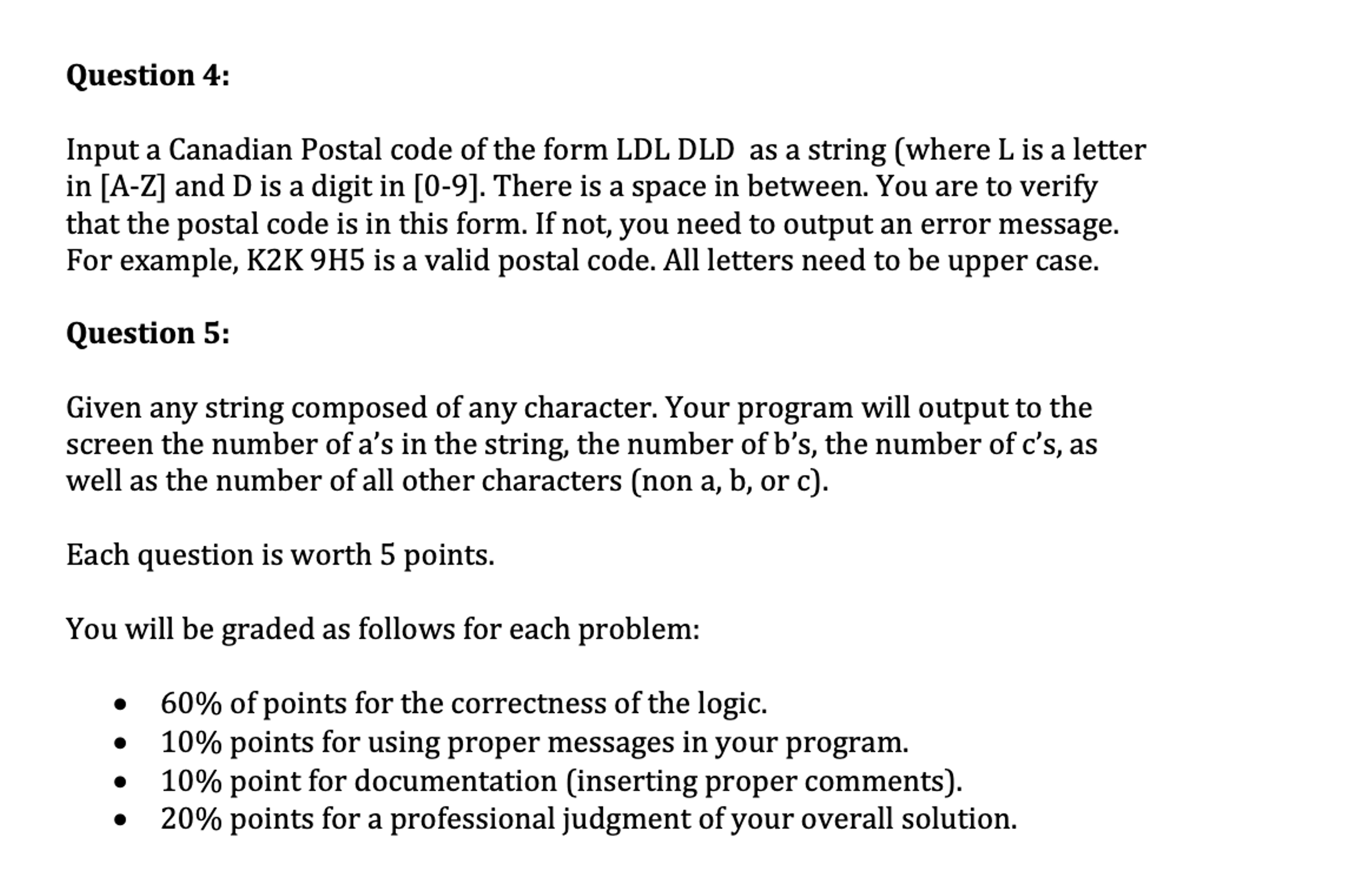 Solved Note: please familiarize yourself with basic if else | Chegg.com