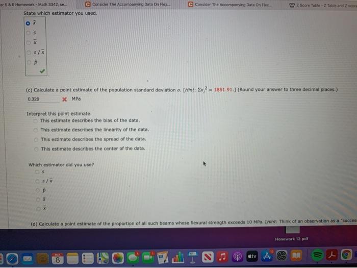 Solved 8. (3/10 Points) DETAILS PREVIOUS ANSWERS DEVORESTAT9 | Chegg.com
