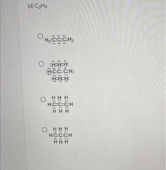 [solved] Select The Correct Lewis Structure For Each Of Th