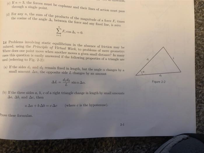 Solved This is from the exercises for the Feynman Lectures. | Chegg.com