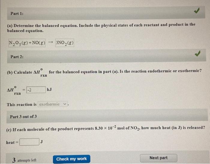 Solved (a) Determine the balanced equation. Include the | Chegg.com