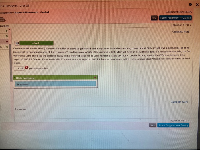 Solved er 4 Homework-Graded X ssignment: Chapter 4 Homework | Chegg.com Solved er 4 Homework-Graded X ssignment: Chapter 4 Homework | Chegg.com