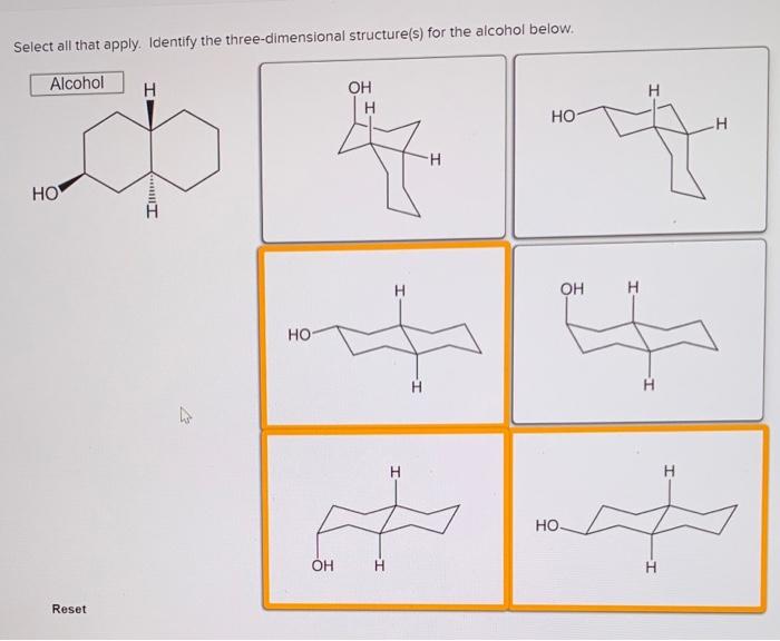 Solved Select all that apply. Identify the thre | Chegg.com