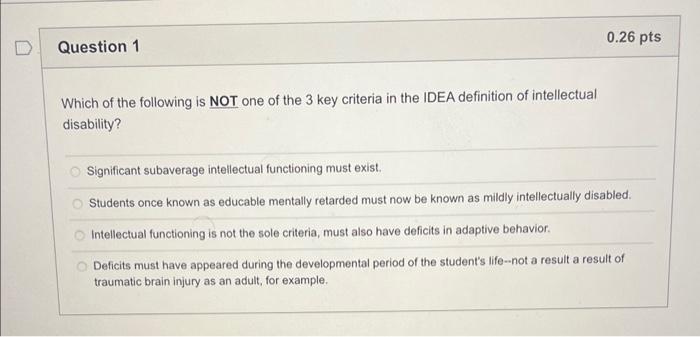 Solved Which of the following is NOT one of the 3 key | Chegg.com