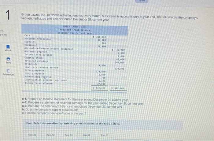 Solved Exercise 5.2 (Static) Financial Statement Preparation | Chegg.com