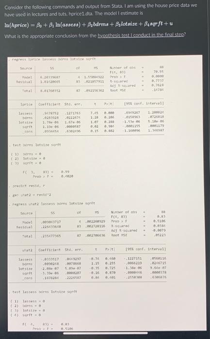 Consider the following commands and output from 5 | Chegg.com