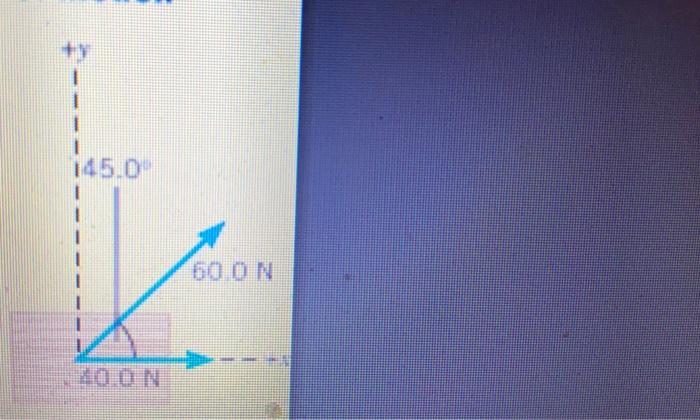 Solved 11. Only two forces act on an object (mass 3.00 kg), | Chegg.com